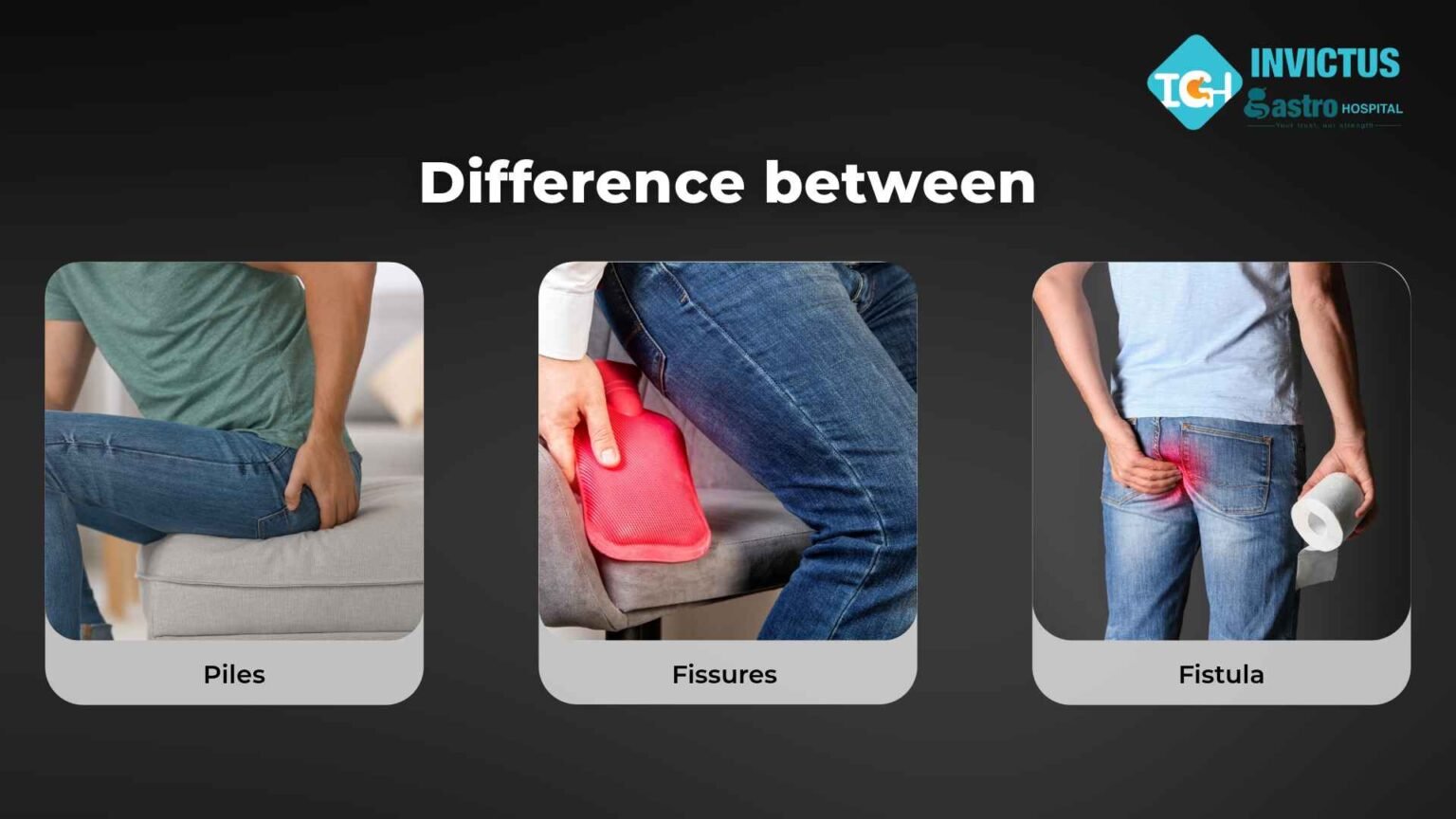 Difference between Piles, Fissures and Fistula | Dr. Ishan Shah